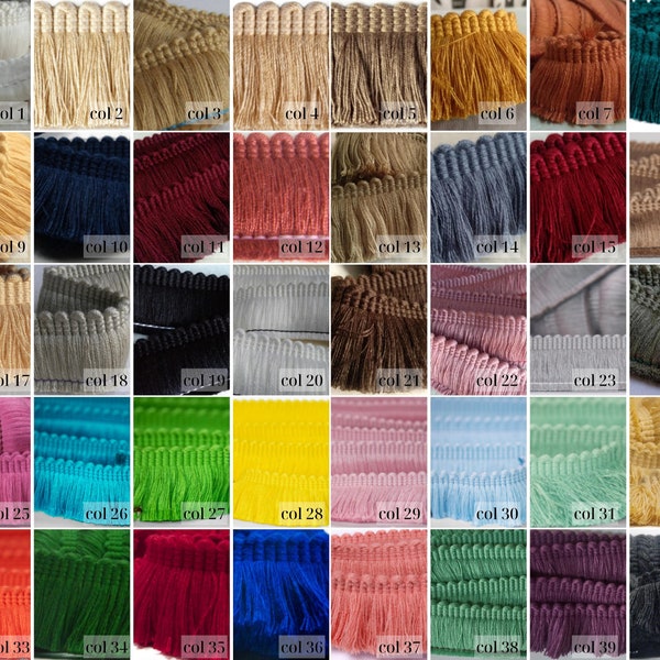 Cotton Fringe Fabric - Etsy