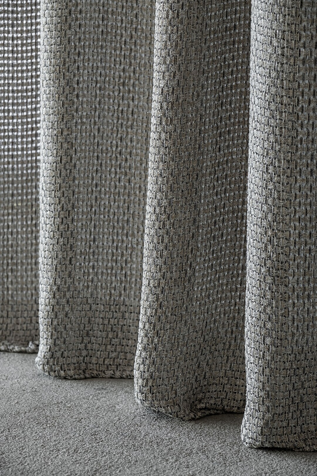 Heavy Knitted Curtain Fabricdouble Height 310cm 122 Inches - Etsy