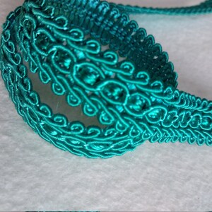 Turquoise Braid Fringe Trims1.8cm 0.71 Inches Gimp Braid - Etsy