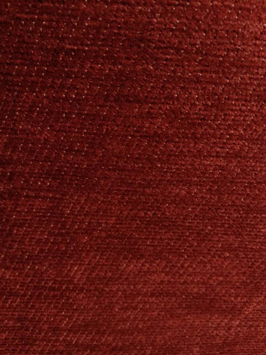 Rust Brown Chenille Upholstery Fabric|double Width 280cm-110inches - Etsy