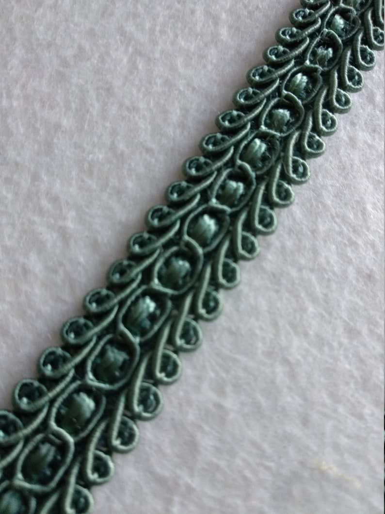 Green Braid Fringe Trims1.8cm 0.71 Inches Gimp Braid - Etsy