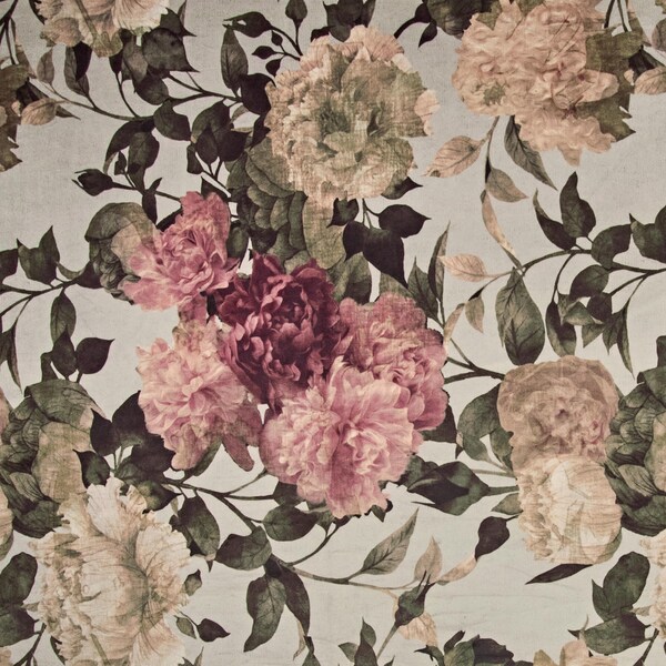 Printed Velvet Fabric - Etsy