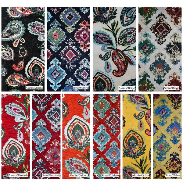 Bohemian Fabric - Etsy