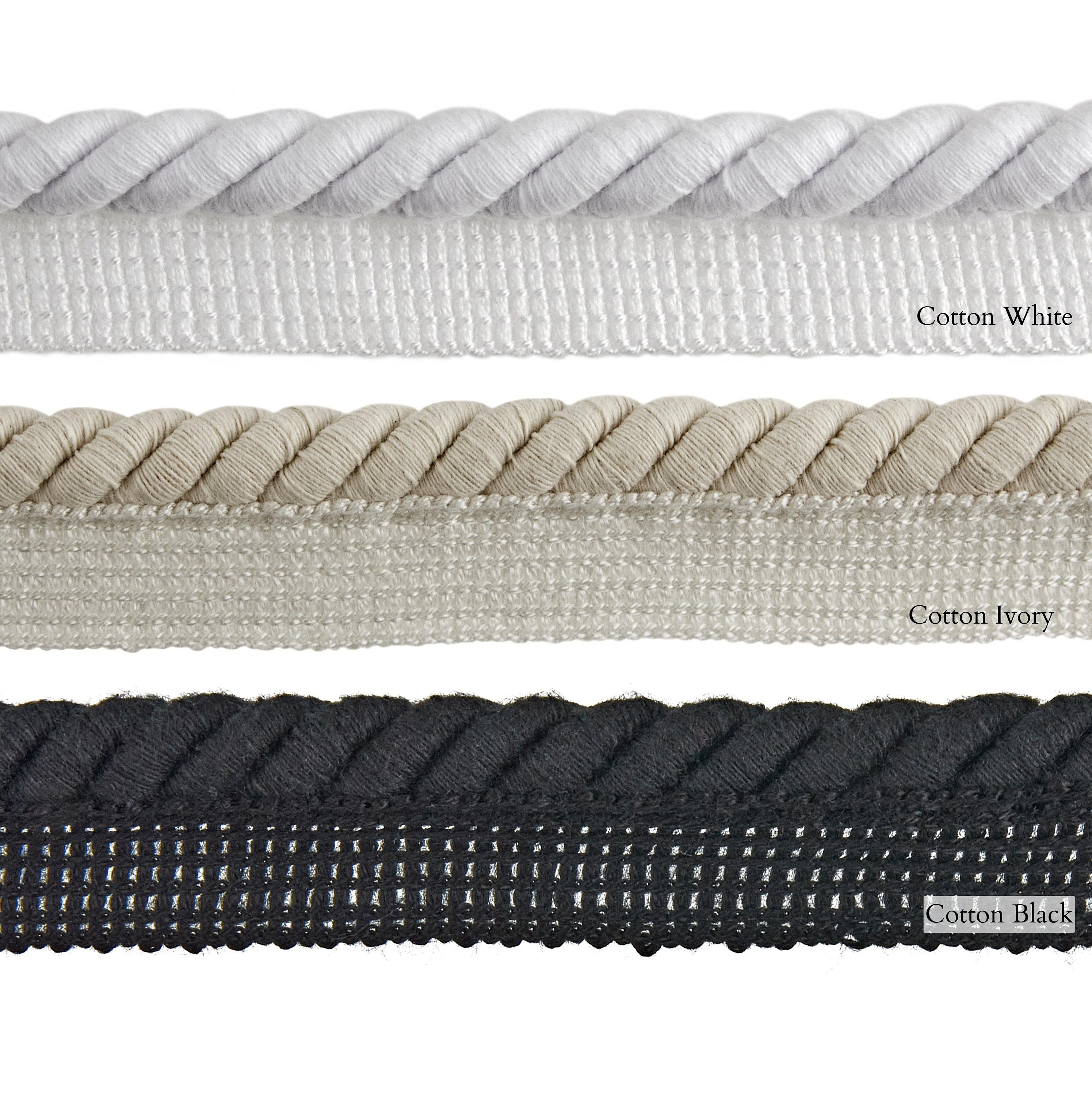Cotton Piping Cord by the Meter – 6 Mm (0.24