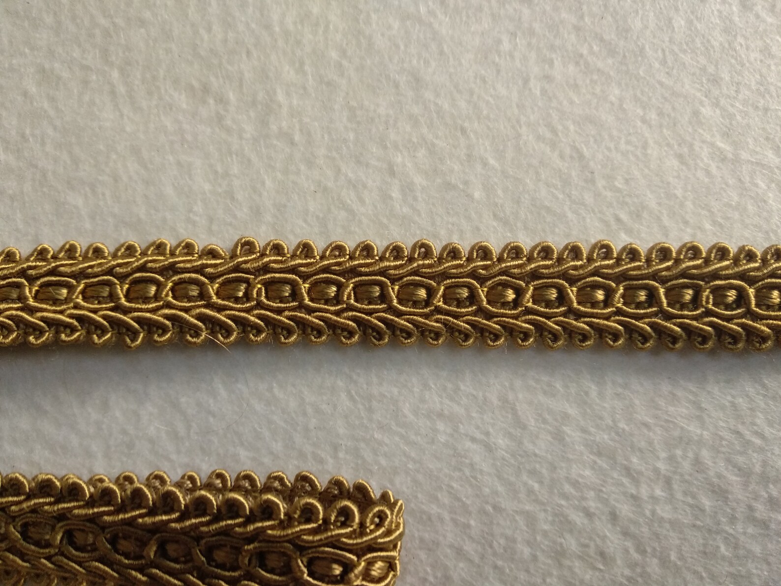 Gold Braid Fringe Trims1.8cm 0.71 Inches Gimp Braid - Etsy