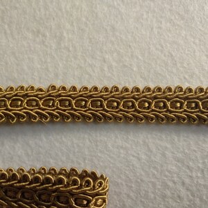 Gold Braid Fringe Trims|1.8cm - 0.71 Inches Gimp Braid Upholstery Trim ...