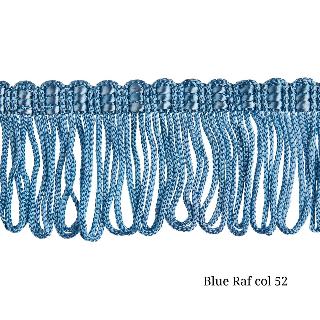 Blue Raf Double Weld Bullion Fringe Trim 4 Cm 1.57 Inches Width Bullion ...