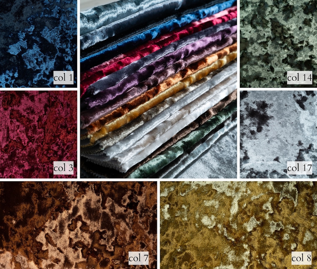 Velvet Luxurious Old Aged Look Antique Upholstery Fabric138cm-54 Width ...