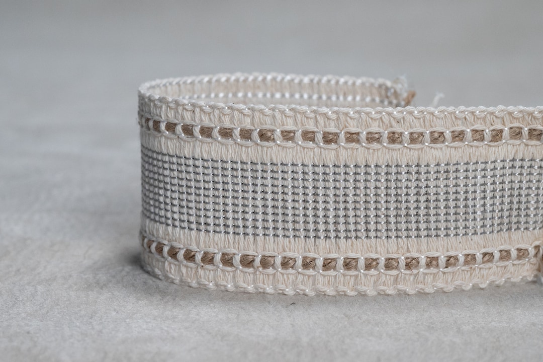 Cotton Jute Rayon Lace Trims |4,5cm-1,77'' Inches/ |upholstery Braided ...