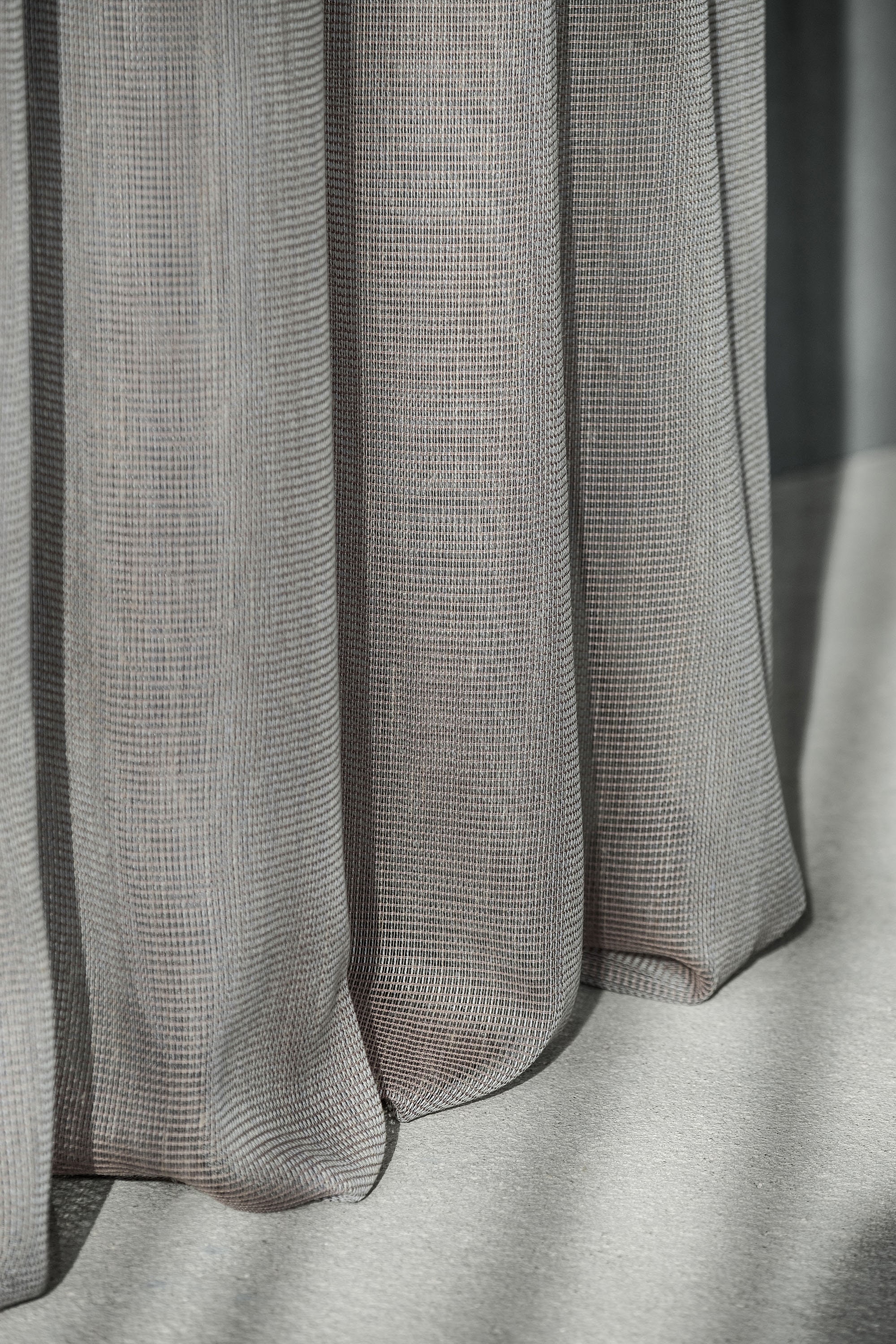 Knitted Acrylic Linen Curtain Fabricdouble Height 300cm - Etsy