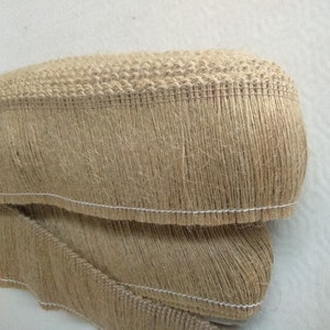 Jute Linen Chainette Trimmings 5.5 Cm 2.17 Inches Long | Etsy