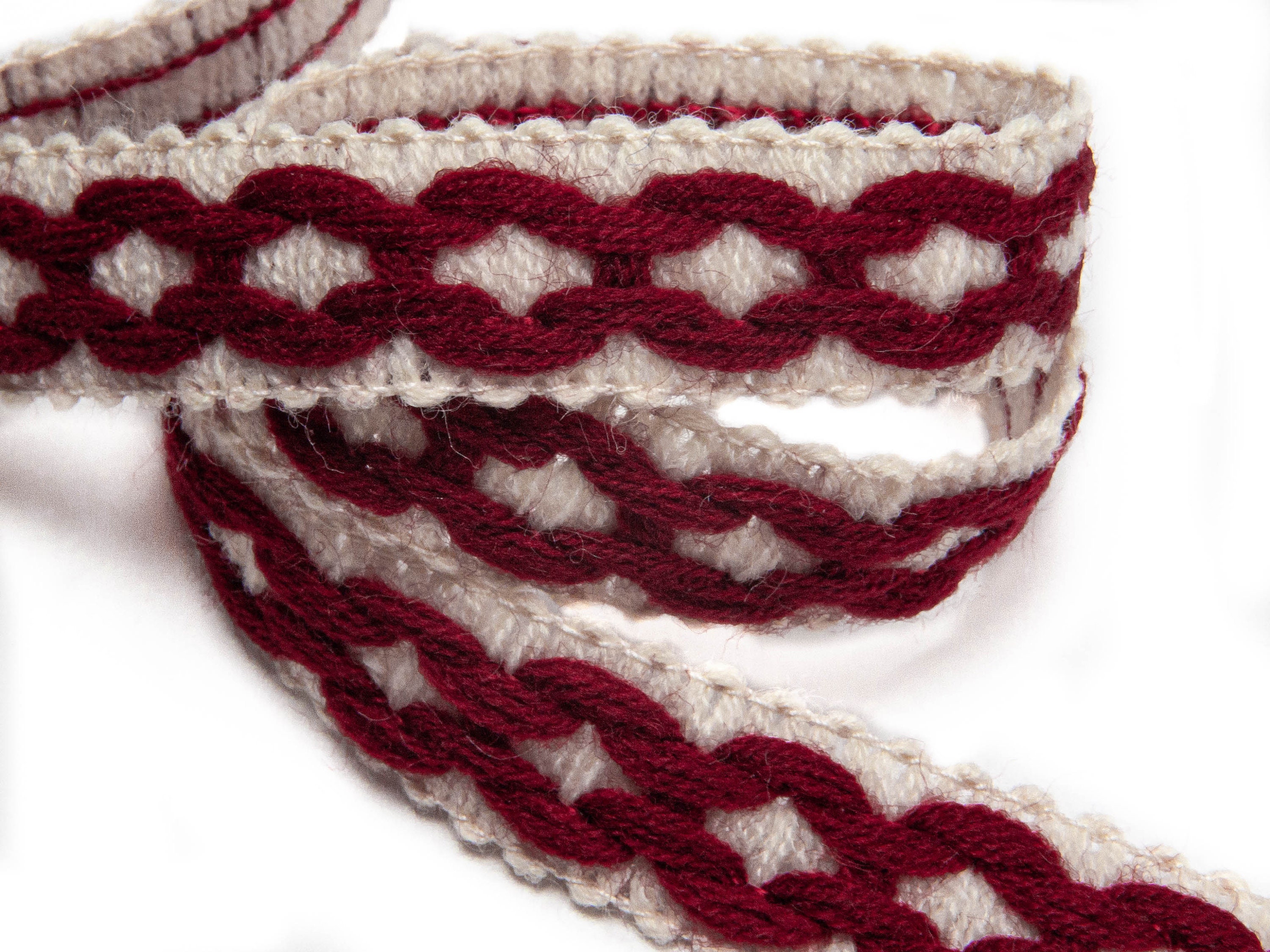 Natural barn Red Ribbon Gimp Trim 1.8cm 0.71 Inches Ribbon - Etsy UK