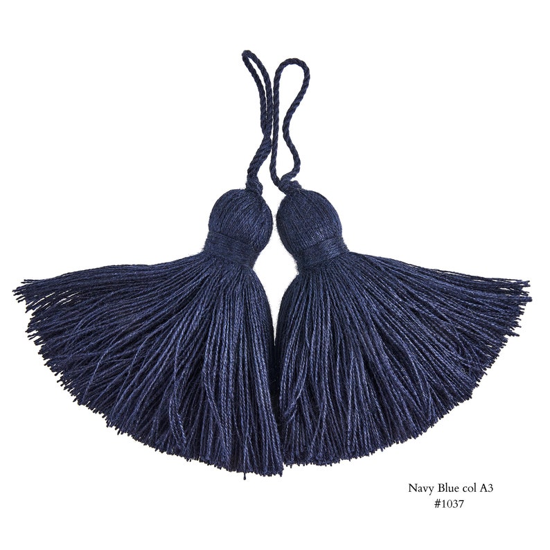 Outdoor Yarn Tassels Various Colors Acrylic Key Tassels | 7cm - 2.75 ...