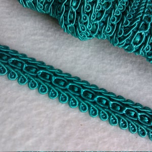 Turquoise Braid Fringe Trims1.8cm 0.71 Inches Gimp Braid - Etsy