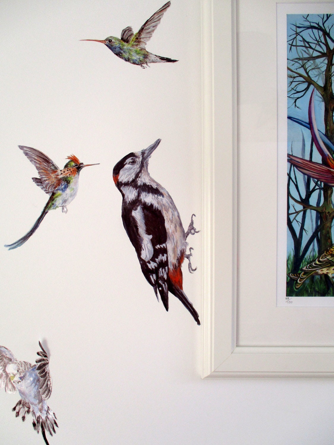 Woodpecker Decals