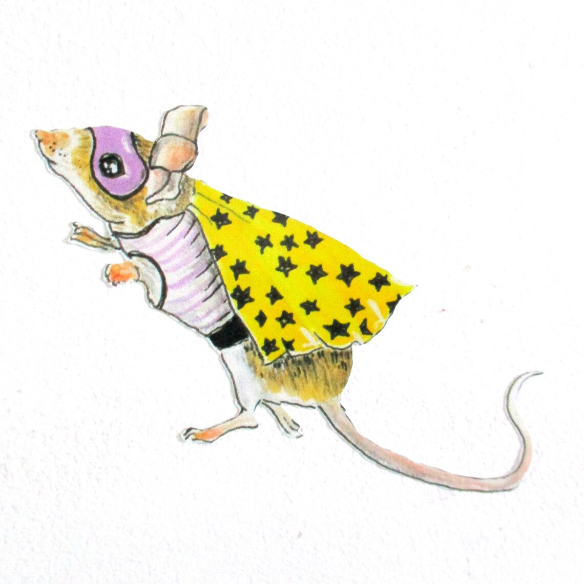 Superhero Mouse Wall Stickers Superhero Wall Decal Super - Etsy