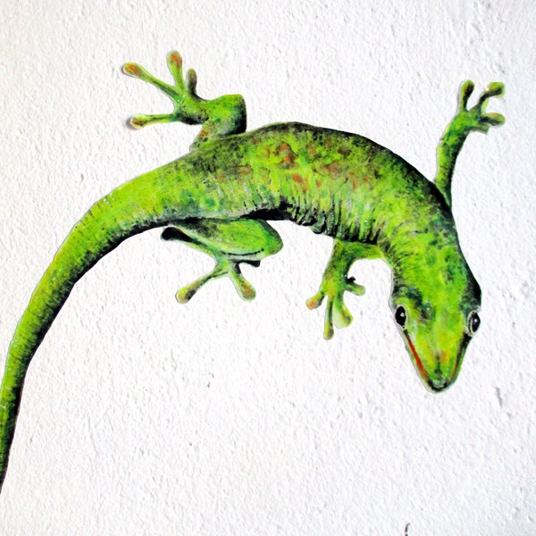 Lizard Wall Decals - Etsy