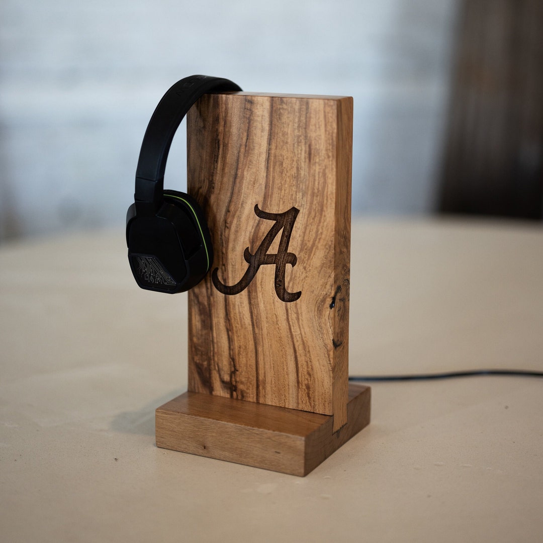 University of Alabama Wood Headset Stand - Etsy