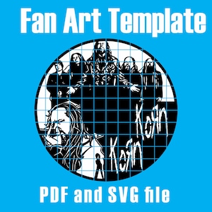 Korn - Vector - Laser Template for DIY Project - Etsy