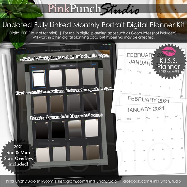 Goodnotes Planner 2020 - Etsy UK