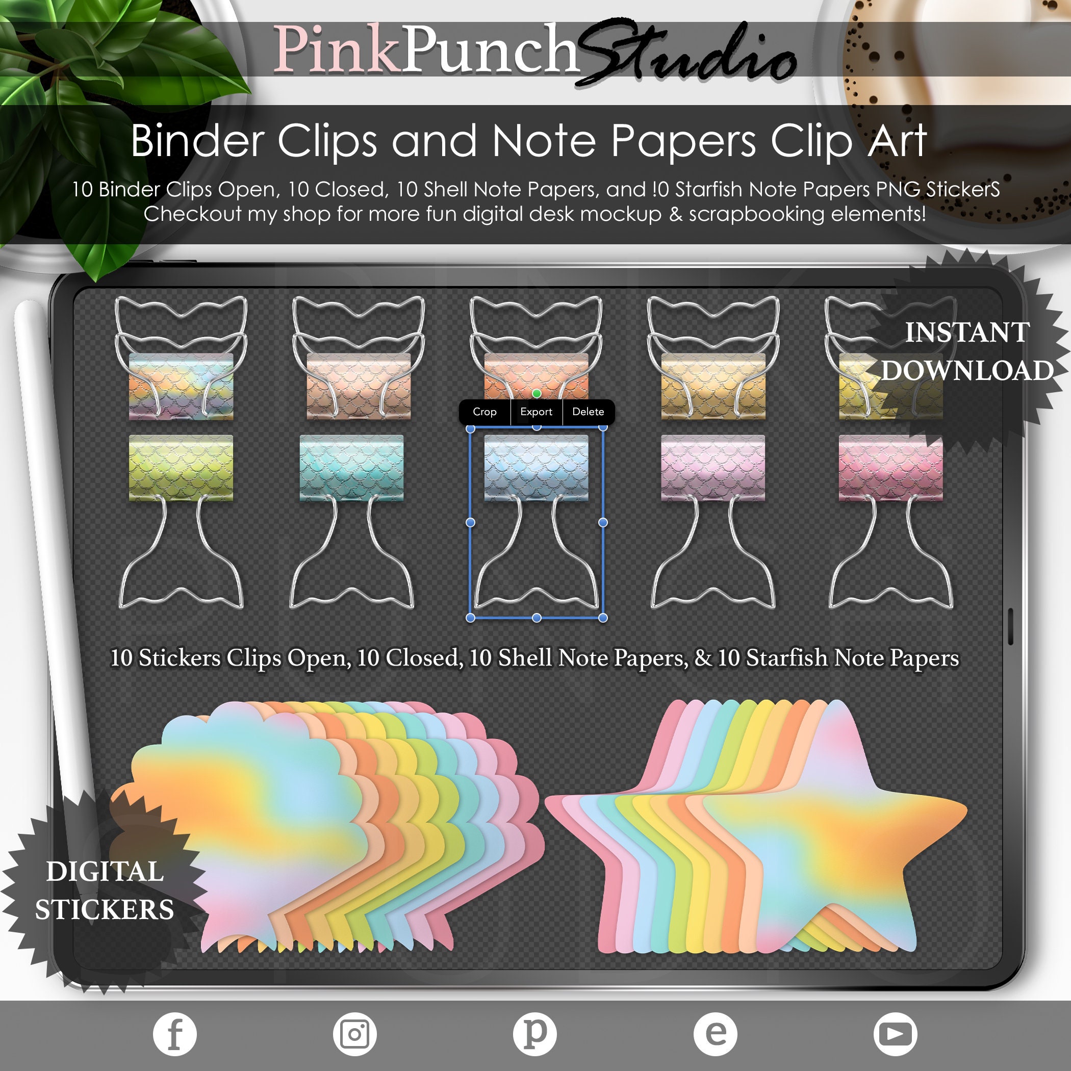 Open Binder Clip Art