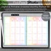Pastel Holo Rainbow Planner Calendar Inserts Digital PNG and Printable ...
