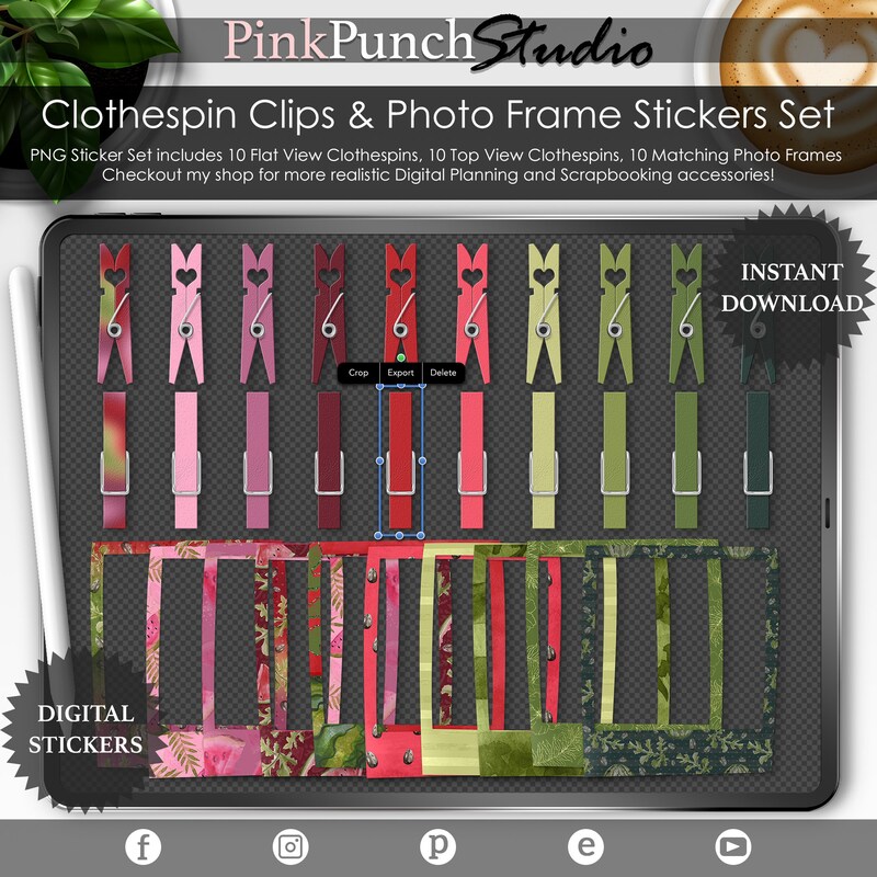 Clothespin Frame - Etsy