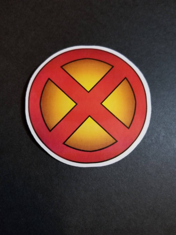 X-men Logo Xmen Vinyl Sticker Water Resistant Laptop Decal - Etsy
