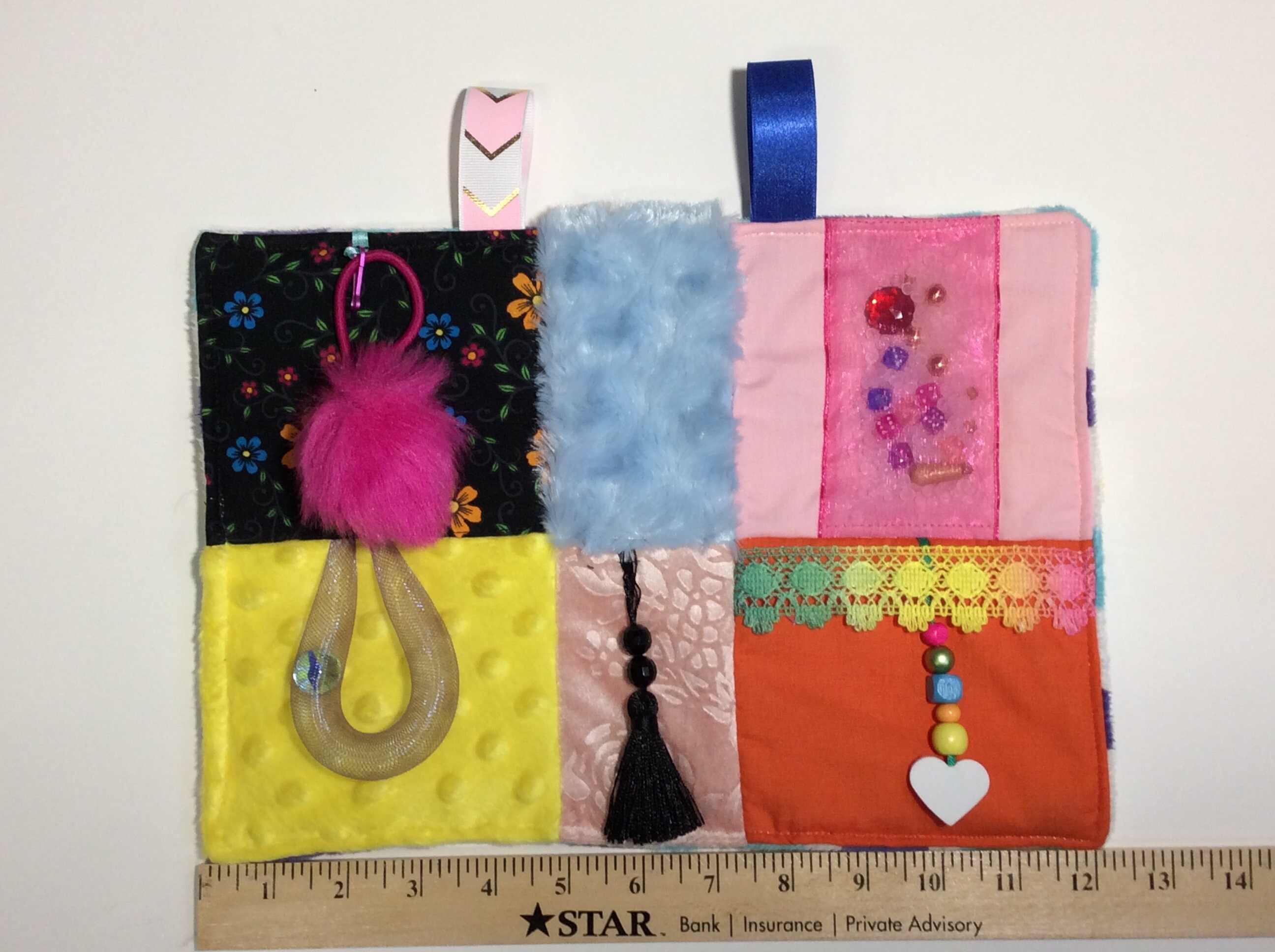 Fidget lap pad touch sensory mat to calm anxiety for Dementia | Etsy