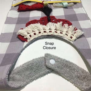 Fidget Apron Bib Hangs Around the Neck Alzheimers, Dementia Care for ...