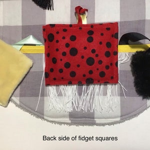 Fidget Apron Bib Hangs Around the Neck Alzheimers, Dementia Care for ...