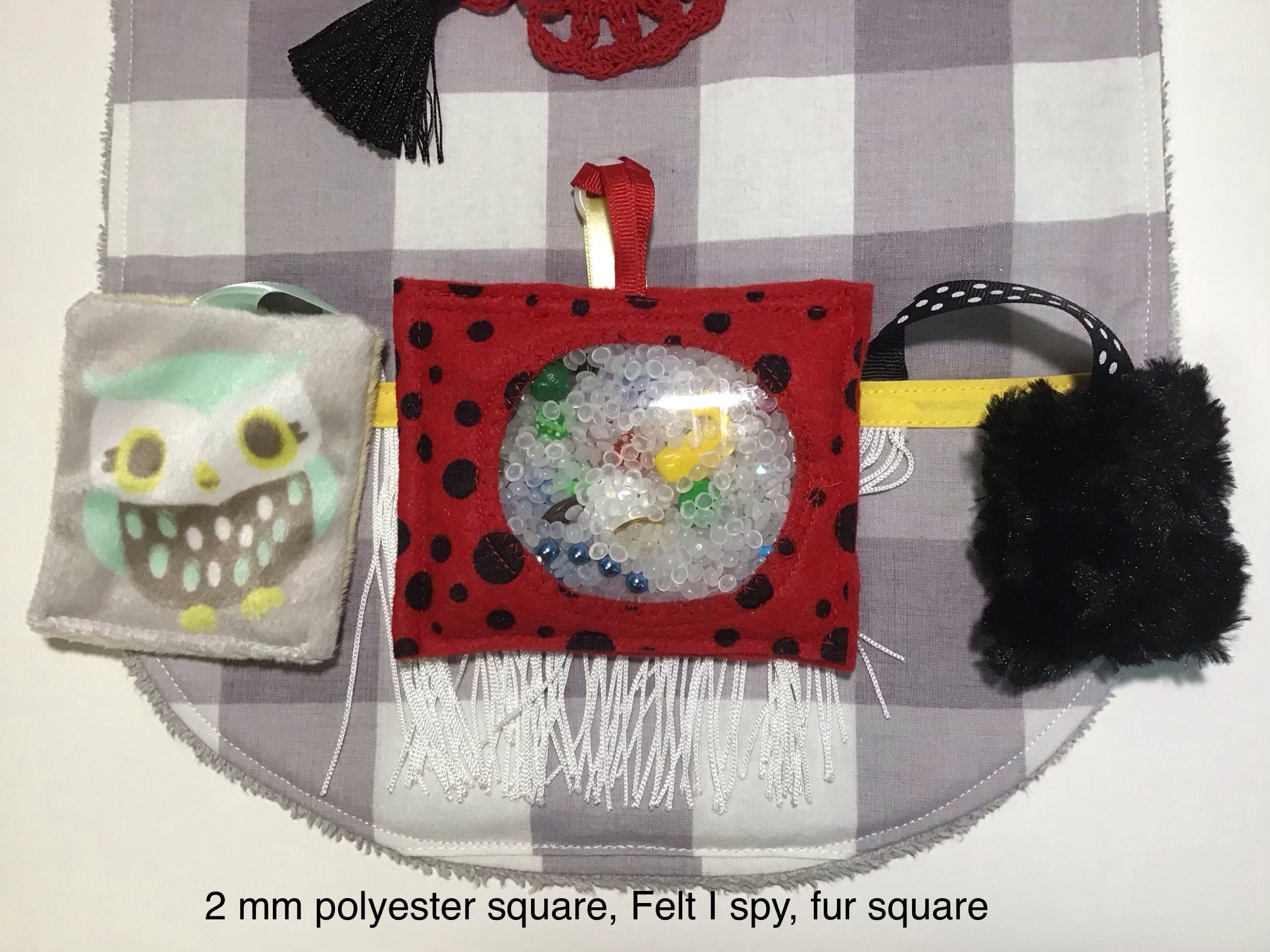 Fidget Apron Bib Hangs Around the Neck Alzheimers, Dementia Care for ...