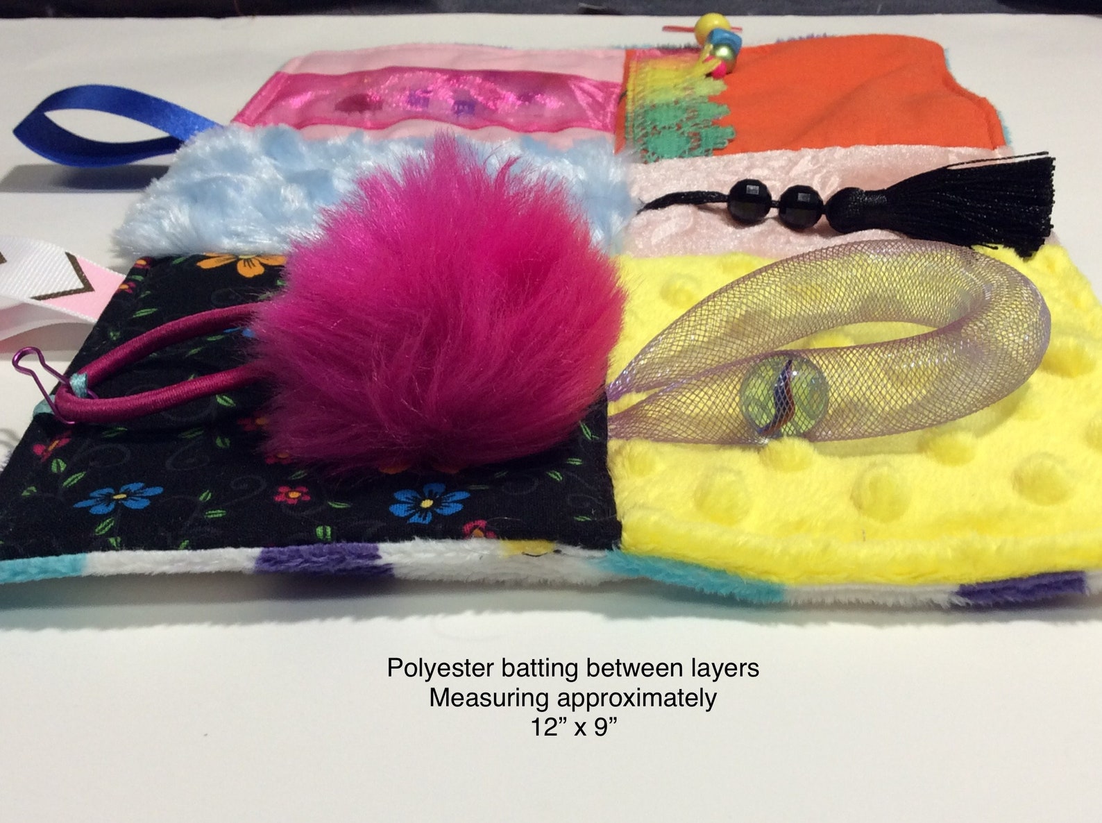 Fidget lap pad touch sensory mat to calm anxiety for Dementia | Etsy