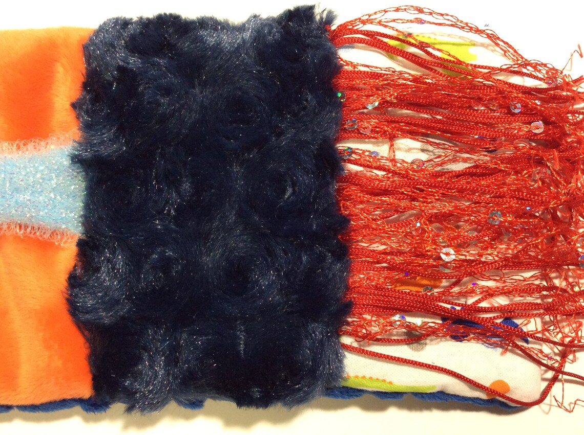 Fidget wrist Cuff touch sensory arm pillow converts small lap | Etsy