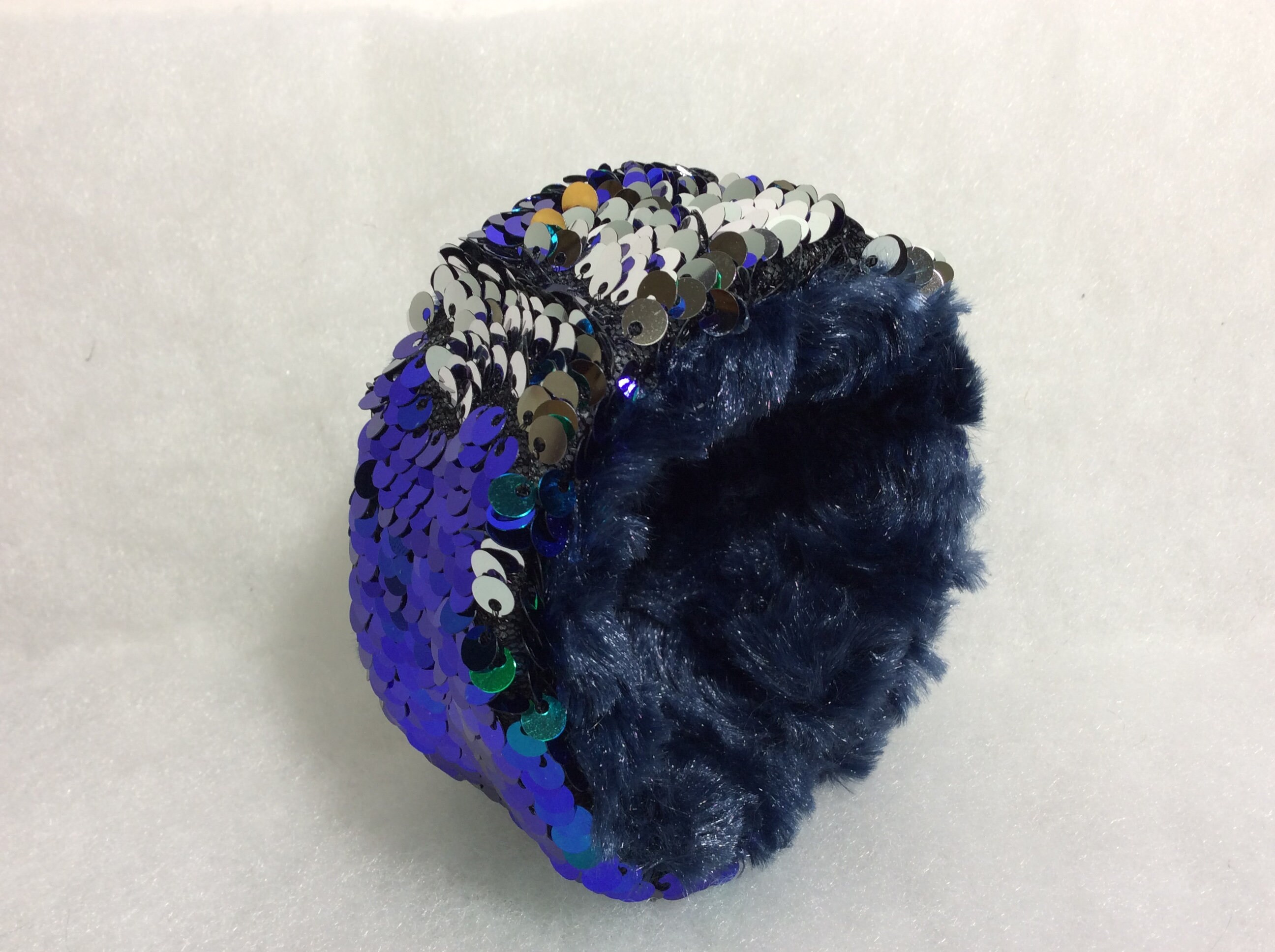 Adult Fidget Wrist Cuff With Mermaid Flip Sequins to Calm - Etsy