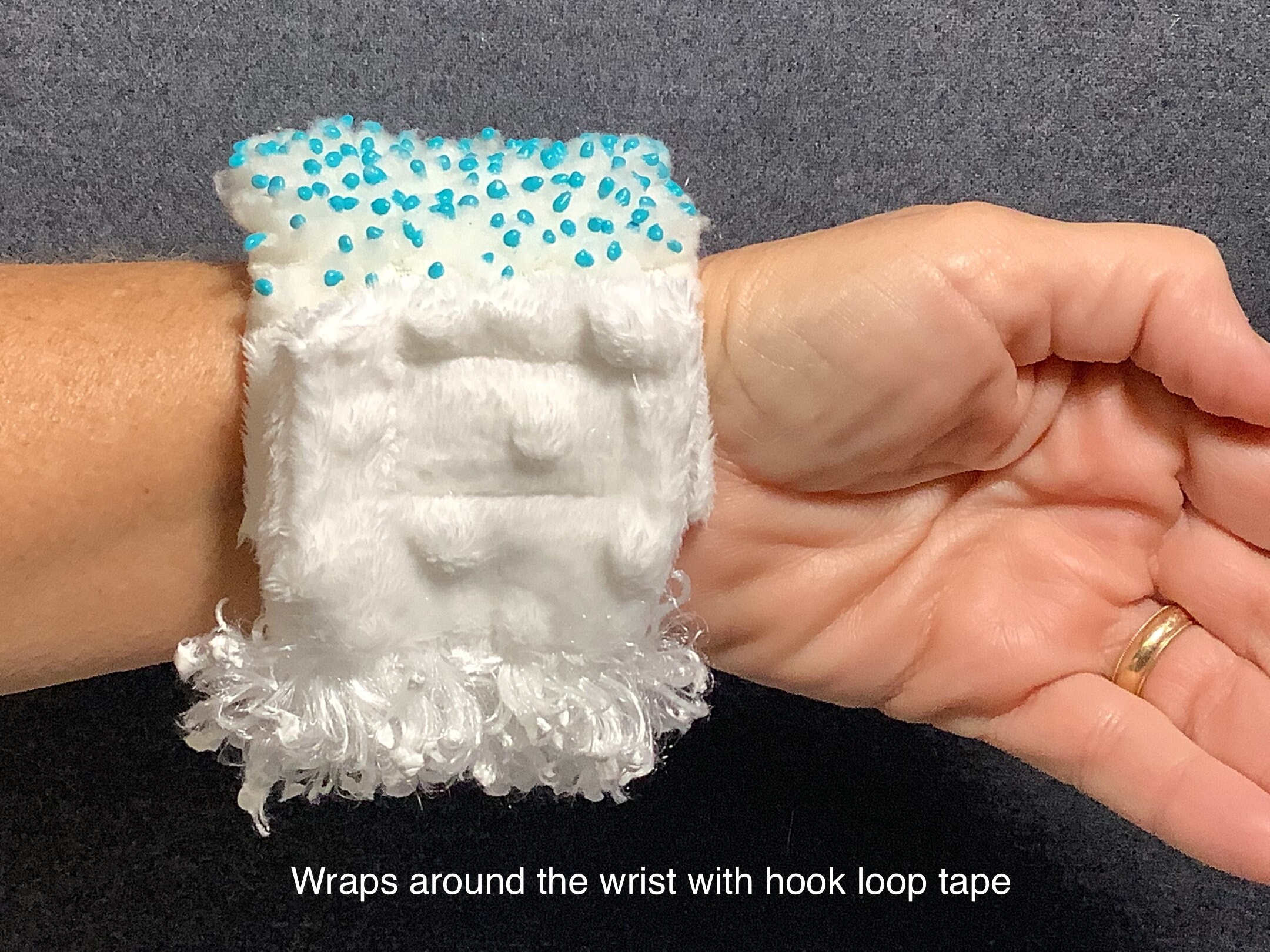 Scratch and Pull Skin Picking Cuff Wraps Around Wrist Calms | Etsy