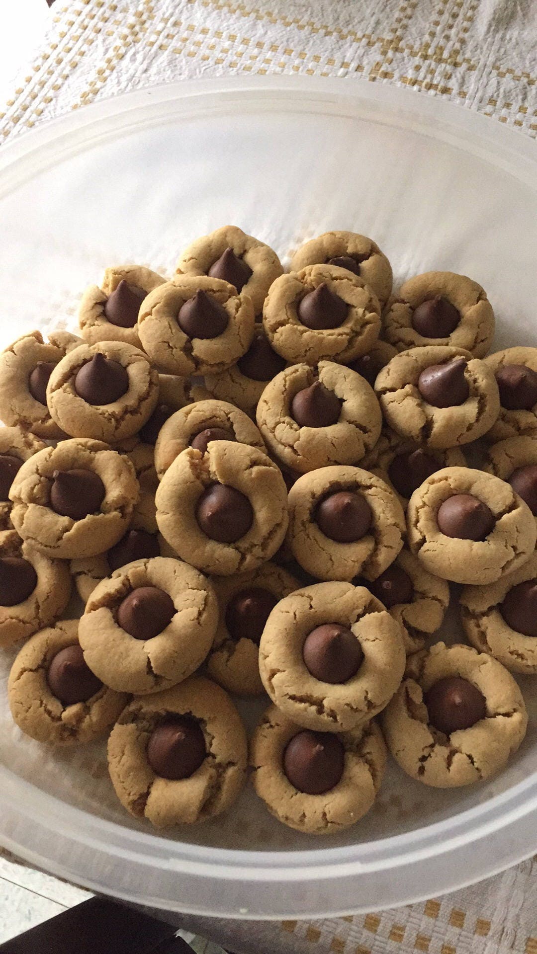 Peanut Butter Blossoms About 50 cookies | Etsy