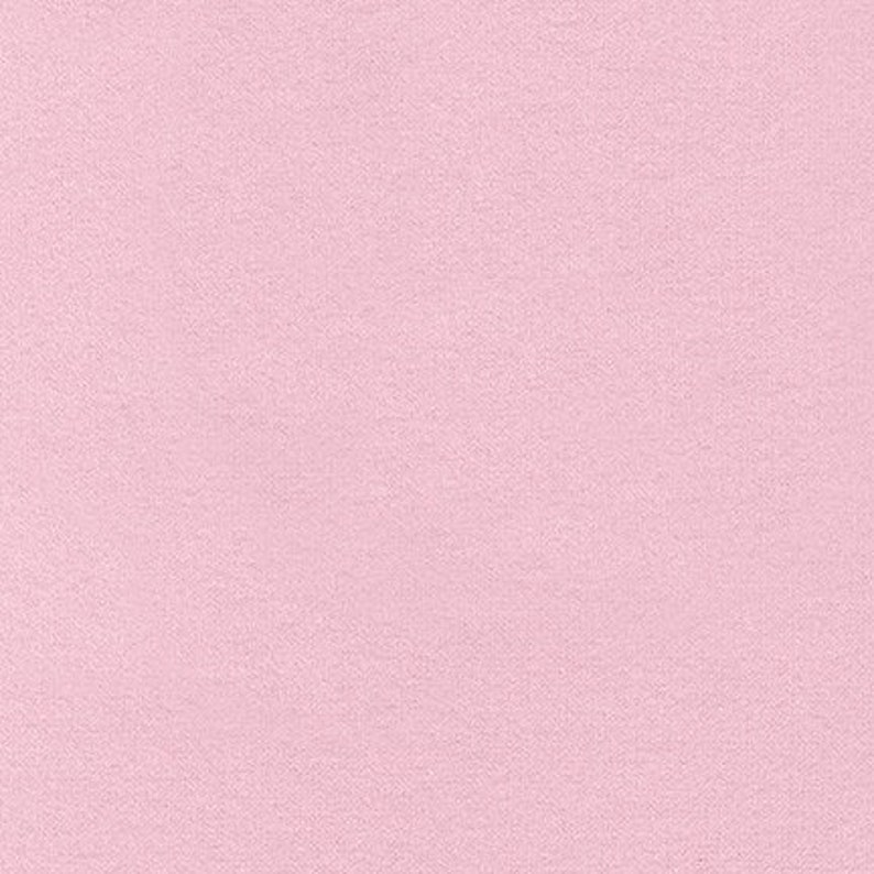 Baby Light Pink Solid Flannel Cotton Fabric by Riley Blake | Etsy