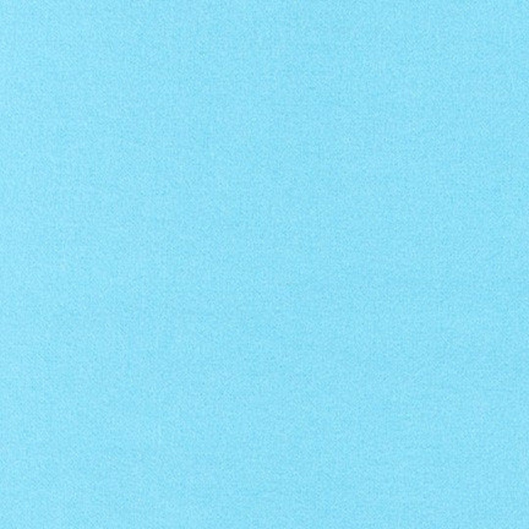 Light Blue Flannel Fabric by the Yard by Robert Kaufman, Turquoise Blue ...