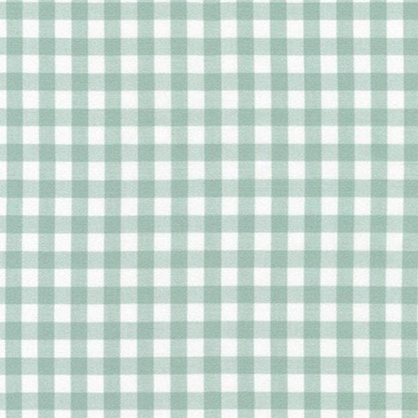 Green Gingham Fabric by Yard - Etsy