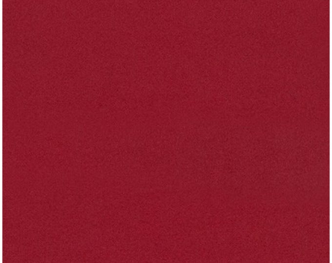 Scarlet Red Solid Flannel Cotton Fabric by the Yard by Robert Kaufman ...