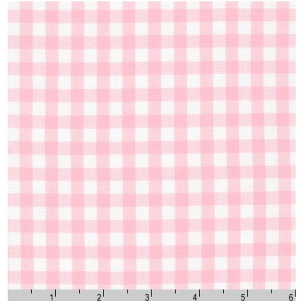 Pink Plaid Fabric - Etsy