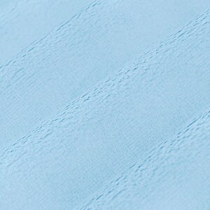 Baby Blue Solid Minky Fabric by the Yard, Cuddle Minky Faux Fur Fabric ...