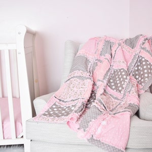 Rag Quilt Kit, Baby Girl, Quilt Kit, Baby Shower Gift - Etsy