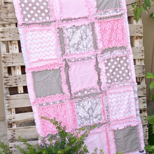 Rag Quilt Kit, Baby Girl, Quilt Kit, Baby Shower Gift - Etsy