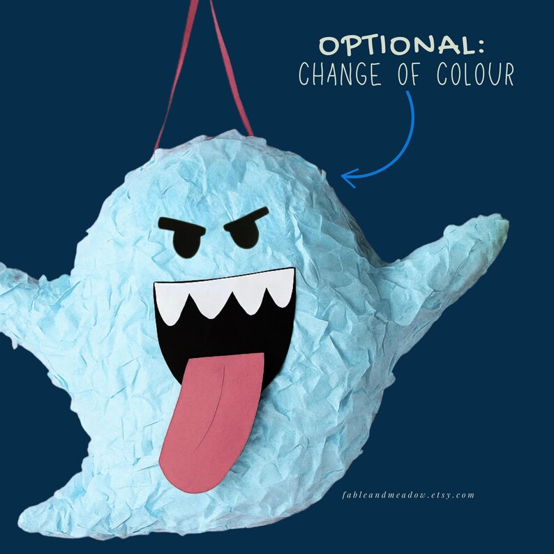 Handmade Boo Ghost: Mario Pinata Party Smashers, Birthday, Engagement ...