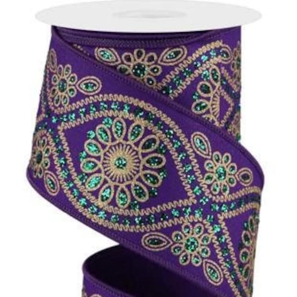 Mardi Gras Ribbon - Etsy