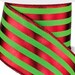 Metallic Stripe Ribbon Red Lime Green Metallic Stripe Ribbon Red Lime ...