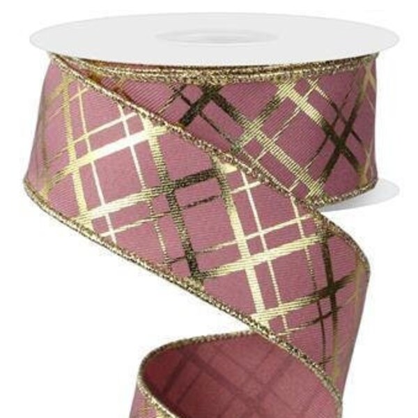 Rose Gold Ribbon - Etsy