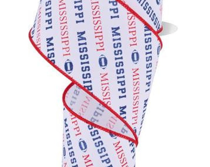 LSU Wired Ribbon, Purple and Yellow Ricrac Ribbon, Wired Ribbon, 2.5 ...